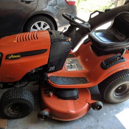 Ariens 46 inch twin-blade riding lawn mower - RonMowers