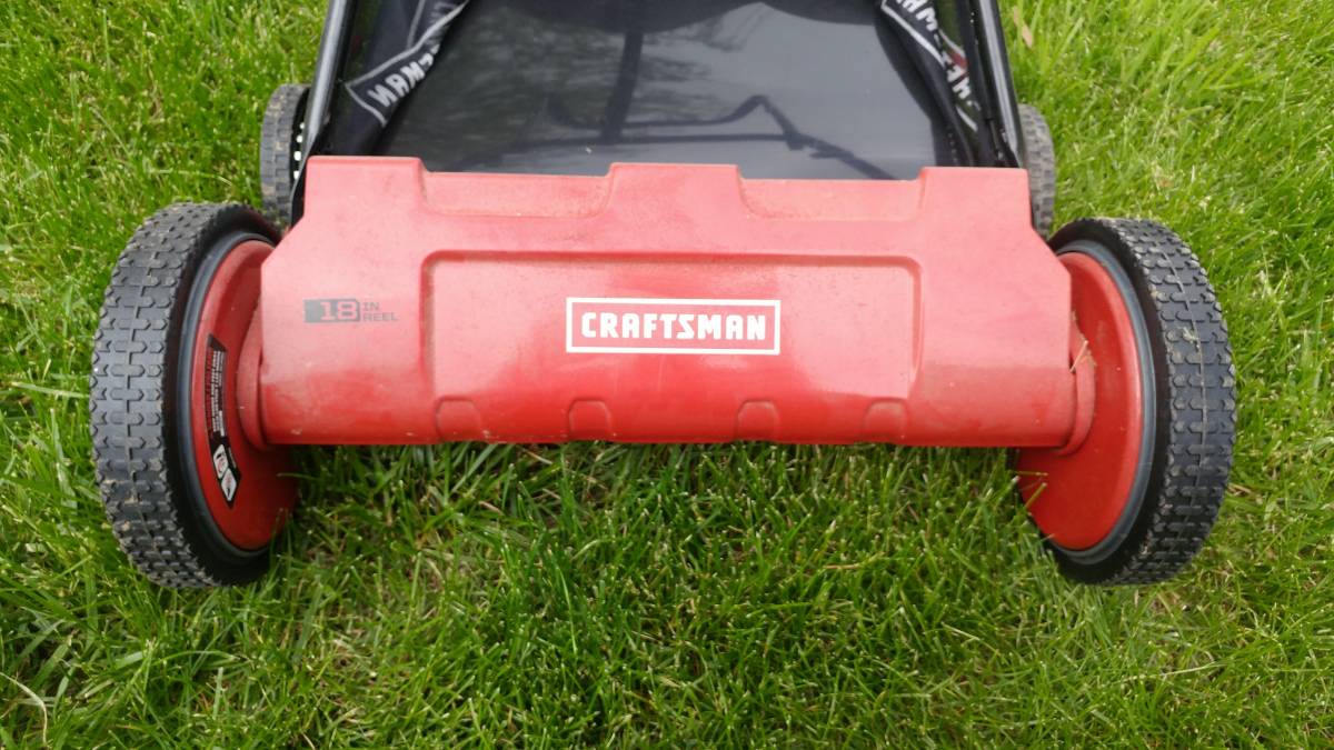 Craftsman Hand-Push Reel Mower: A Truly "Green" Lawn Mower - RonMowers