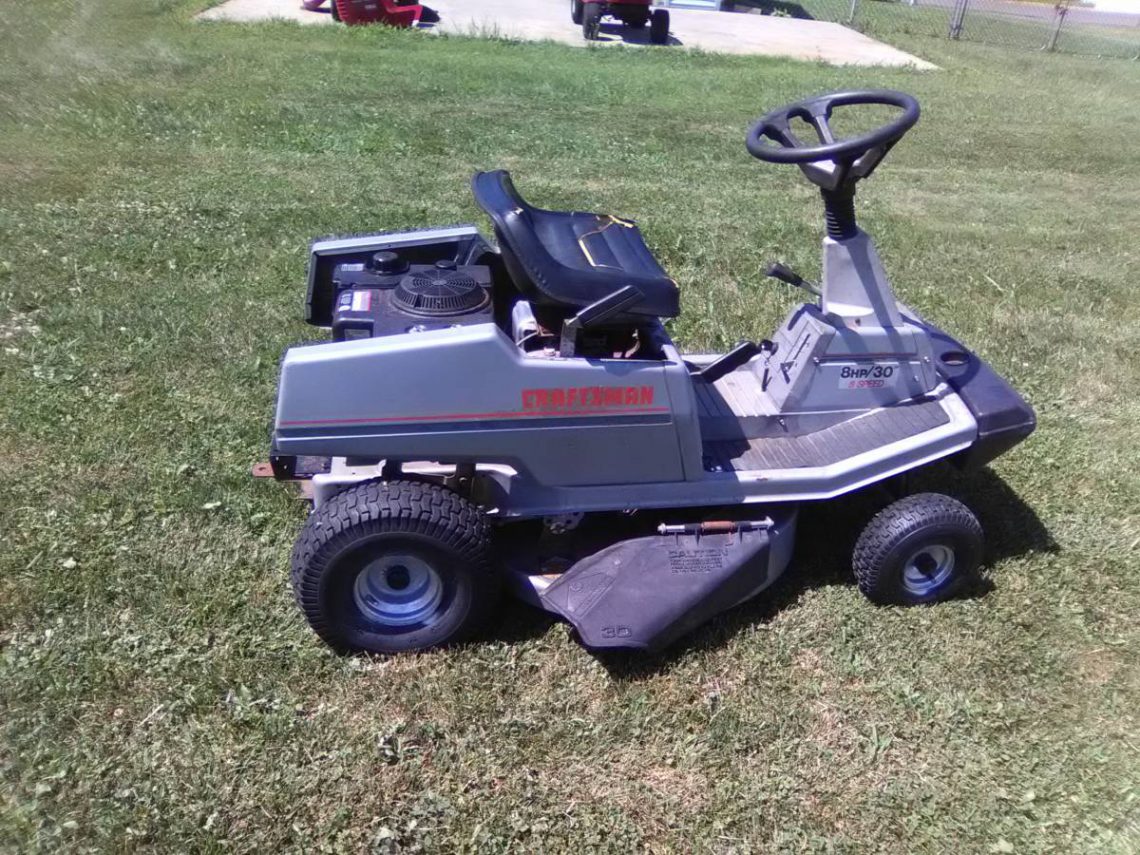 Preowned Craftsman 502.254180 30 Inch Riding Lawn Mower - RonMowers