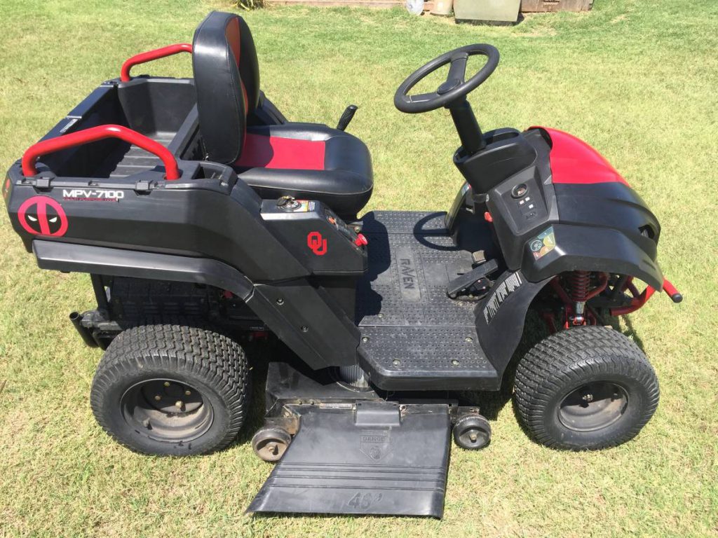 Raven MPV 7100 46" Hybrid Riding Lawn mower for Sale - RonMowers