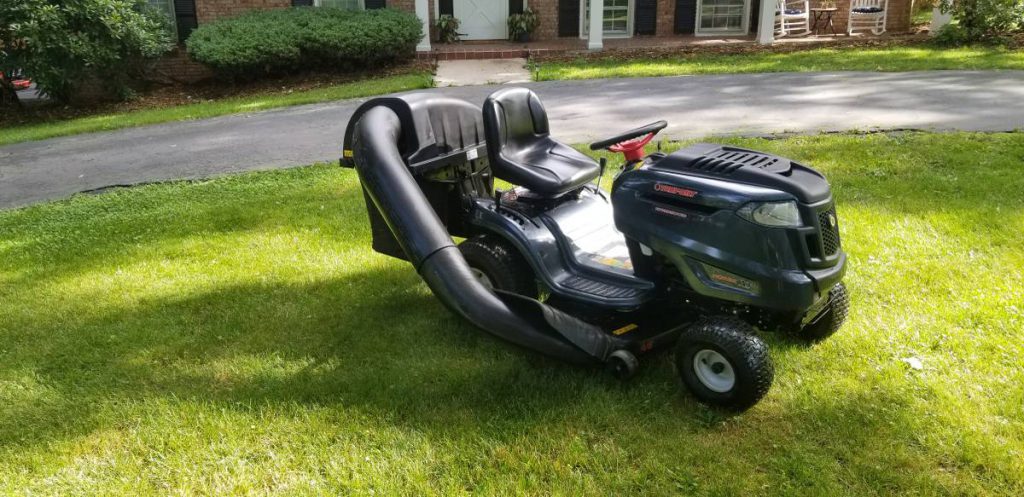 Troy Bilt XP Horse Hydrostatic Riding Mower with Bagger - RonMowers