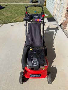 Like New Snapper 21" Self-Propelled Hi-Vac Push Mower - RonMowers