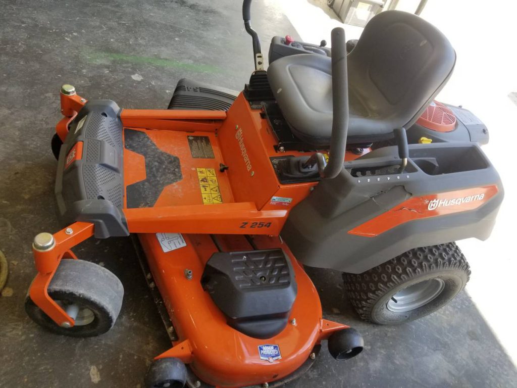 Husqvarna Z254 54 inch cut 24hp zero turn mower for sale - RonMowers