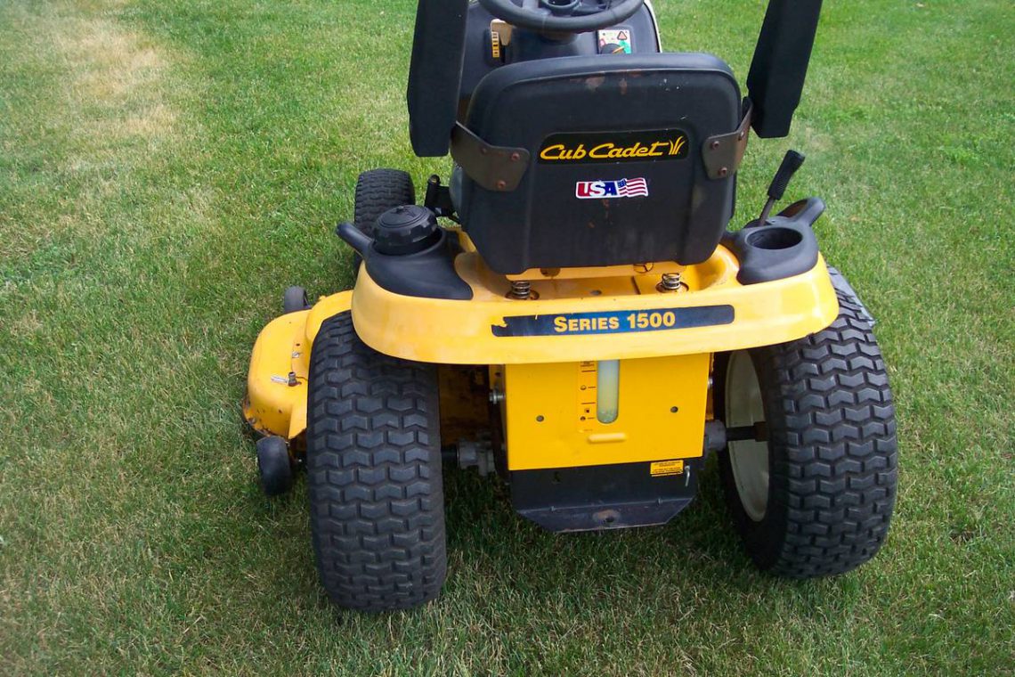 Used Cub Cadet LT1554 Riding Lawn Mower 15 HP 54 Inch - RonMowers