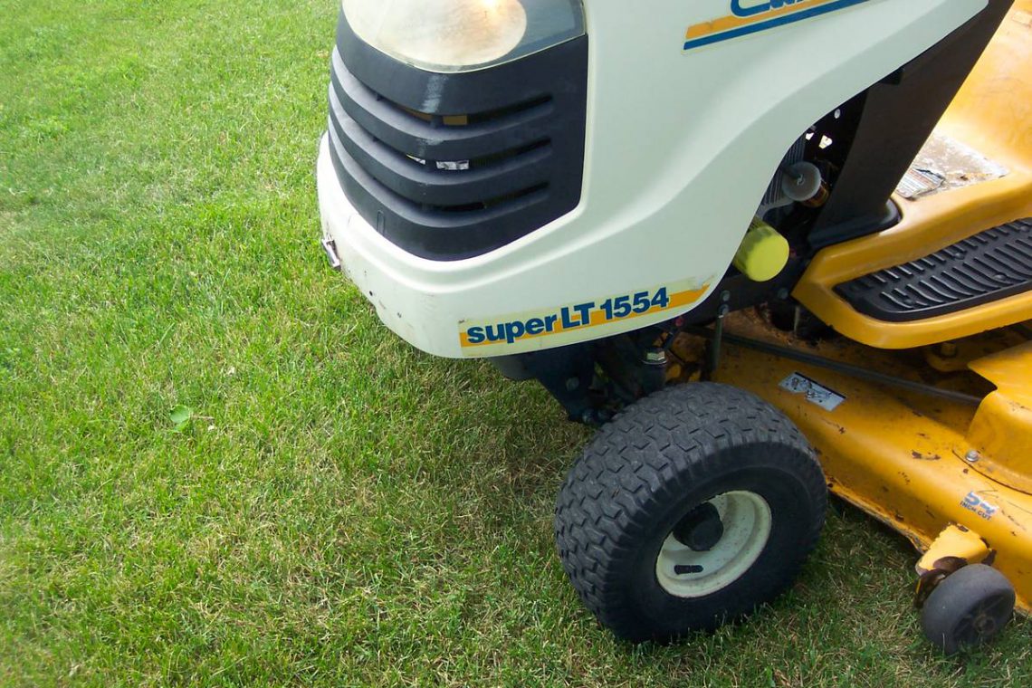 Used Cub Cadet LT1554 Riding Lawn Mower 15 HP 54 Inch - RonMowers