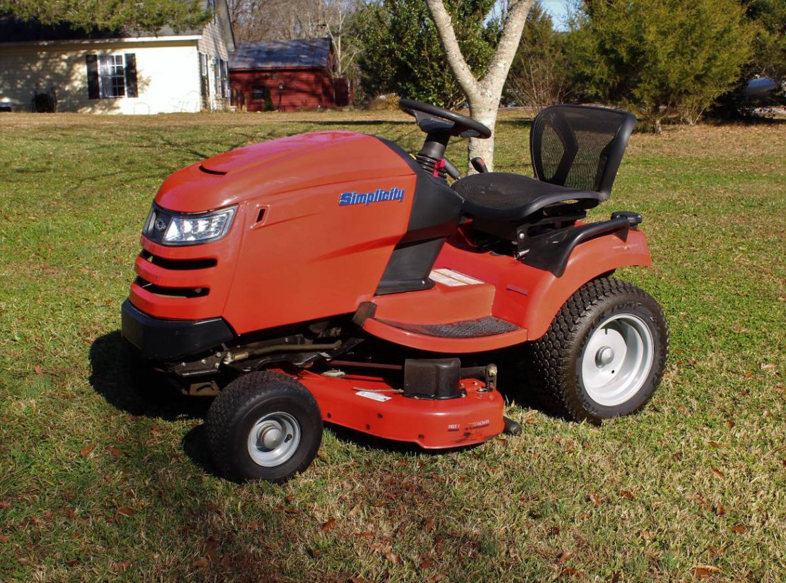 Simplicity Broadmoor 46 inch Riding Lawn Mower - RonMowers