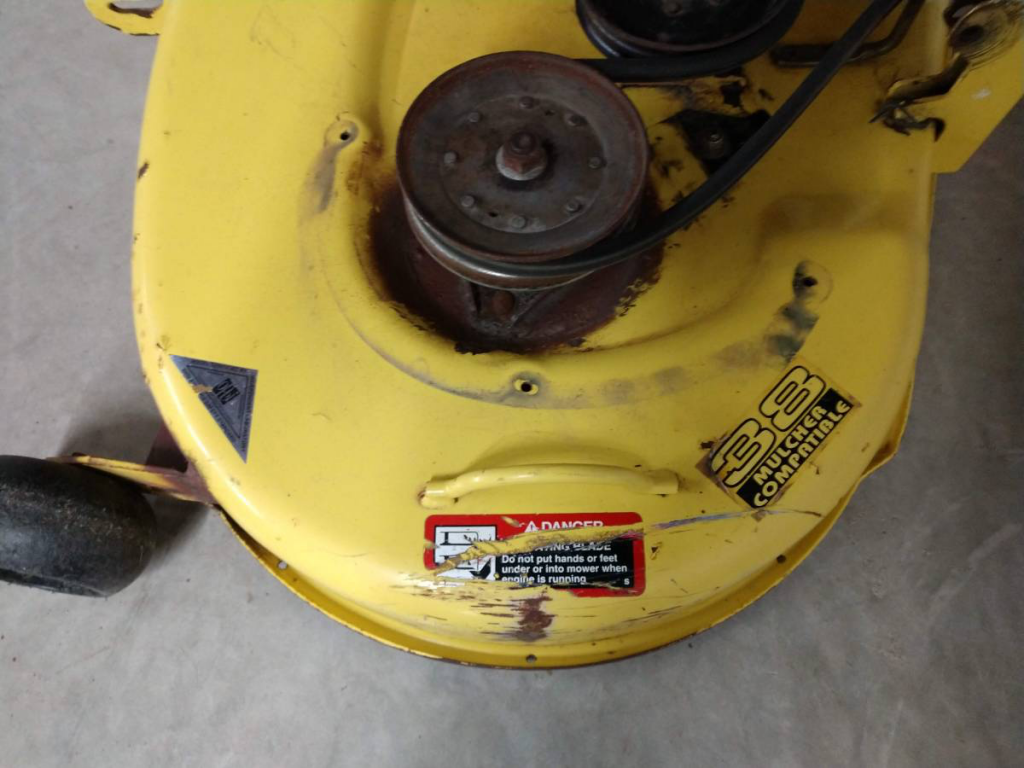 John Deere LT series 38 inch mower deck - RonMowers