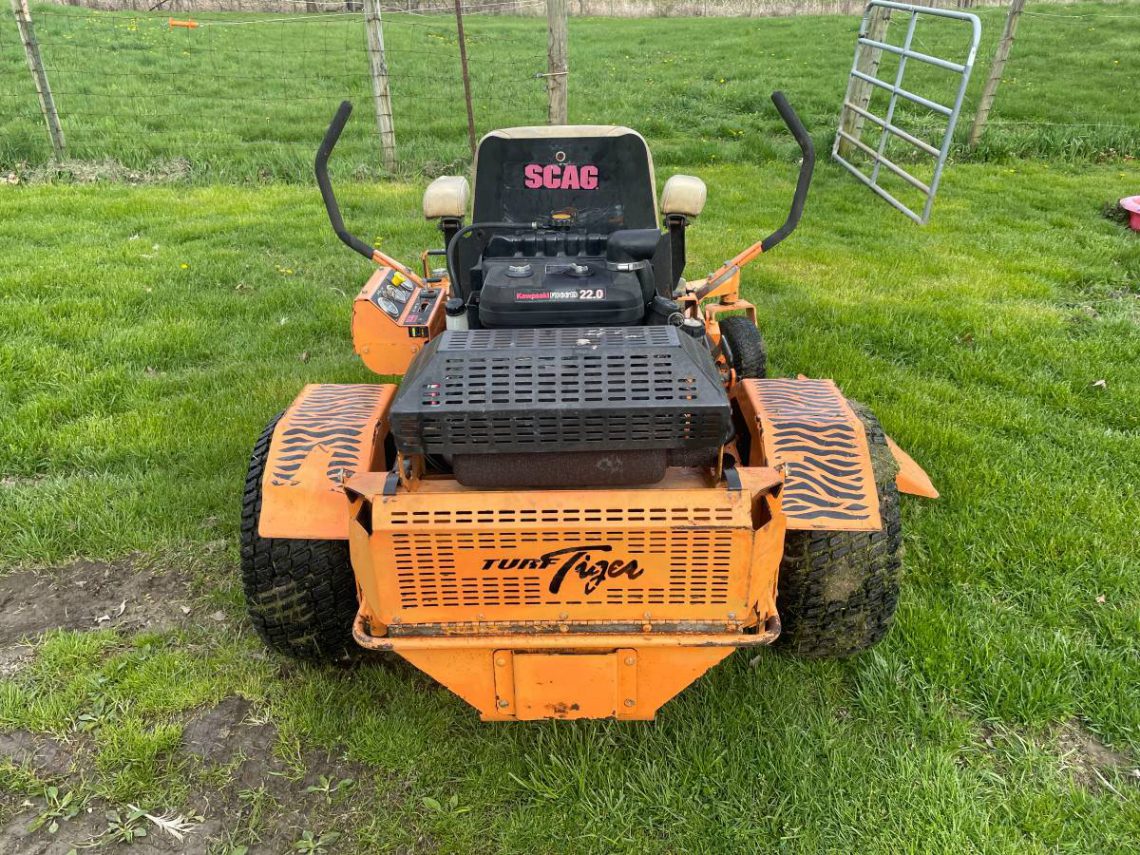 Scag Turf Tiger 61 inch zero turn STT61-22KA riding lawn mower for sale ...