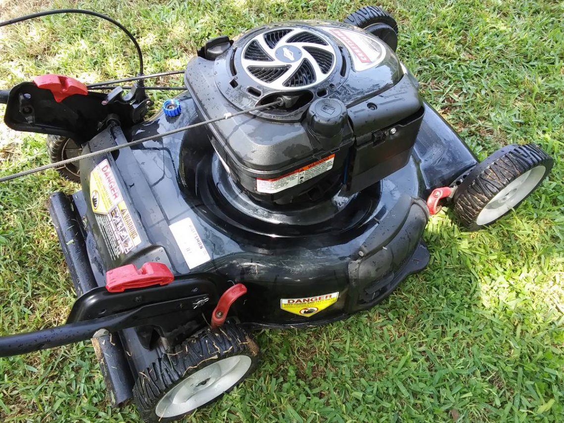 Excellent condition Craftsman Platinum 22" Cut Self Propelled Lawn ...