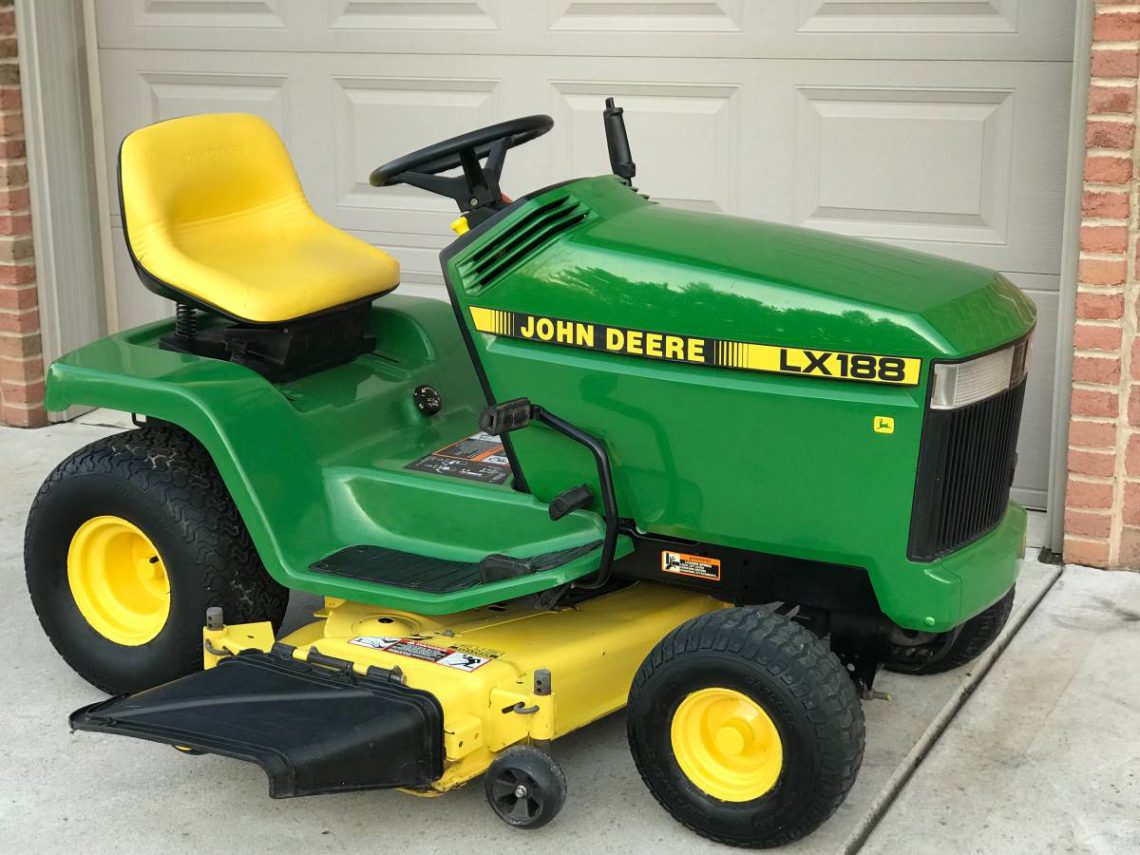 John Deere LX188 48 inch Riding Lawn Mower for Sale - RonMowers