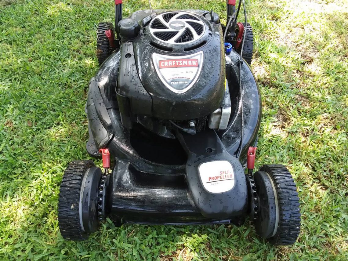 Excellent condition Craftsman Platinum 22" Cut Self Propelled Lawn ...