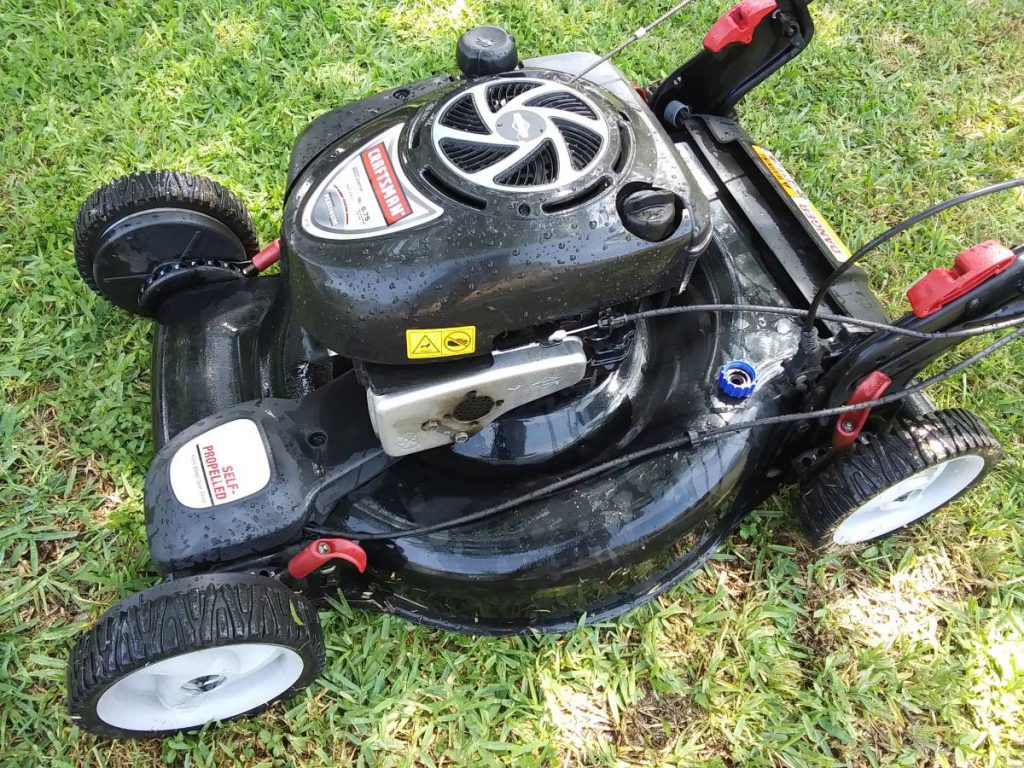 Excellent condition Craftsman Platinum 22" Cut Self Propelled Lawn ...