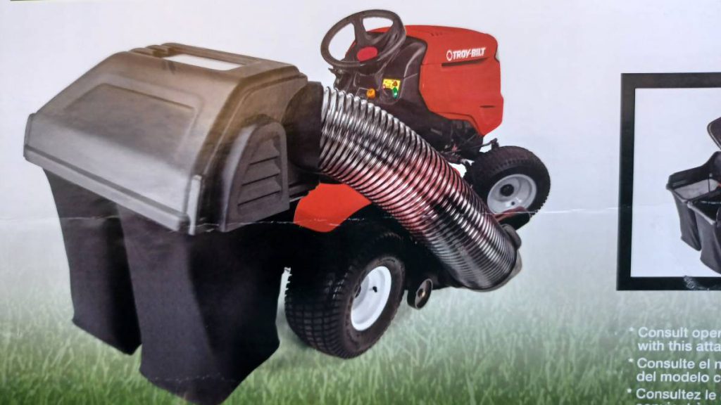 MTD (19A30031OEM) Double Bagger for Riding Lawn Mowers-42-Inch and 46 ...