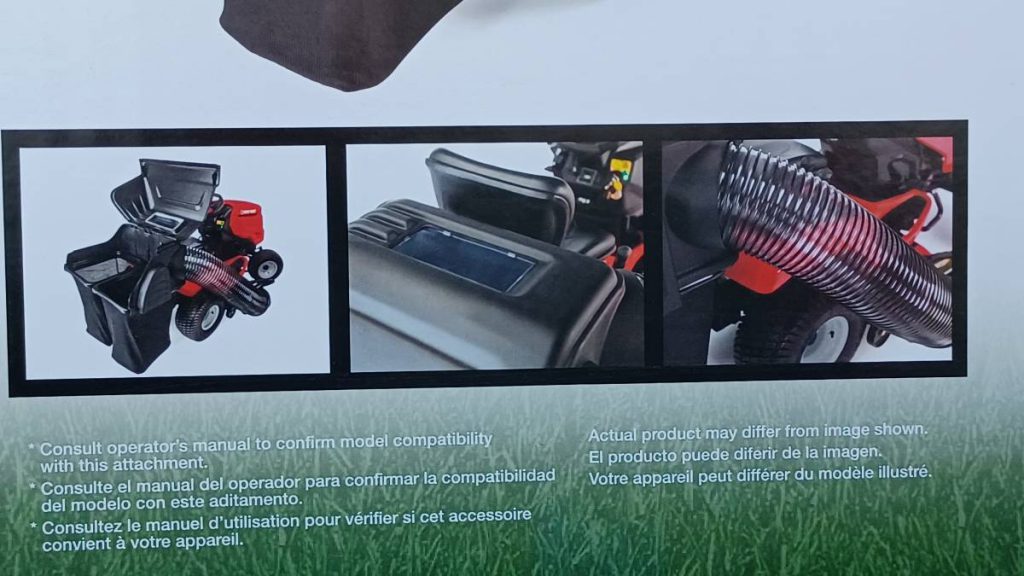 MTD (19A30031OEM) Double Bagger for Riding Lawn Mowers-42-Inch and 46 ...