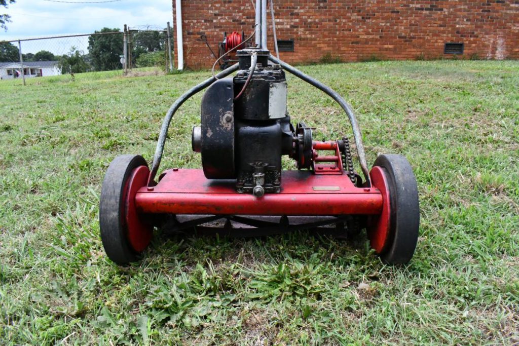 1950's Excello self-propelled push lawn mower - RonMowers