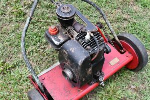 1950's Excello self-propelled push lawn mower - RonMowers