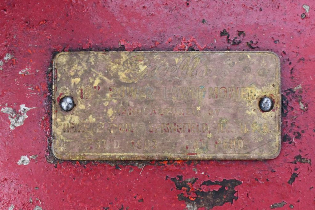 1950's Excello self-propelled push lawn mower - RonMowers