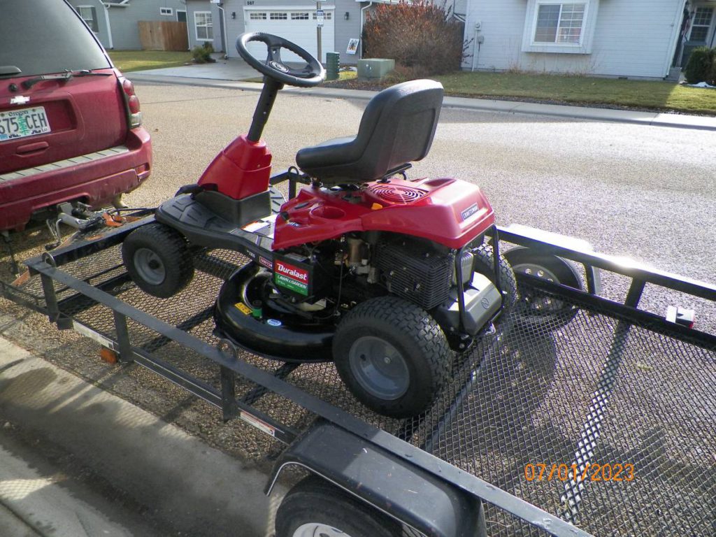 Craftsman R-1000 30 inch riding lawn mower for sale - RonMowers