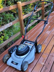 TASK FORCE 18-inch Corded 2-in-1 Electric Mower for Sale - RonMowers