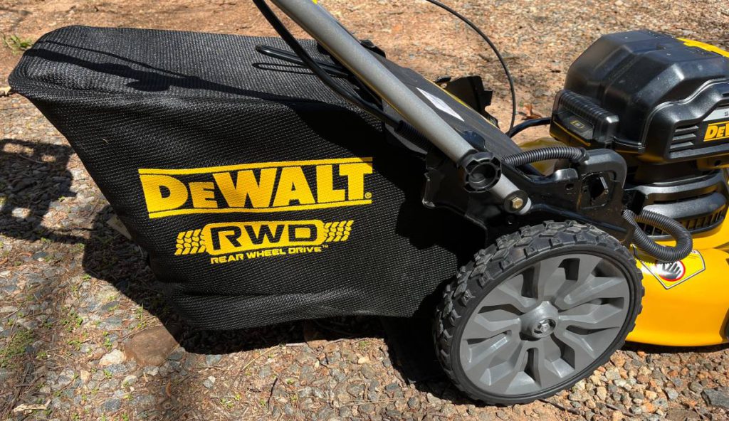 DeWALT DCMWSP255Y2 Brushless Cordless Self-Propelled RWD Lawn Mower for Sale - RonMowers