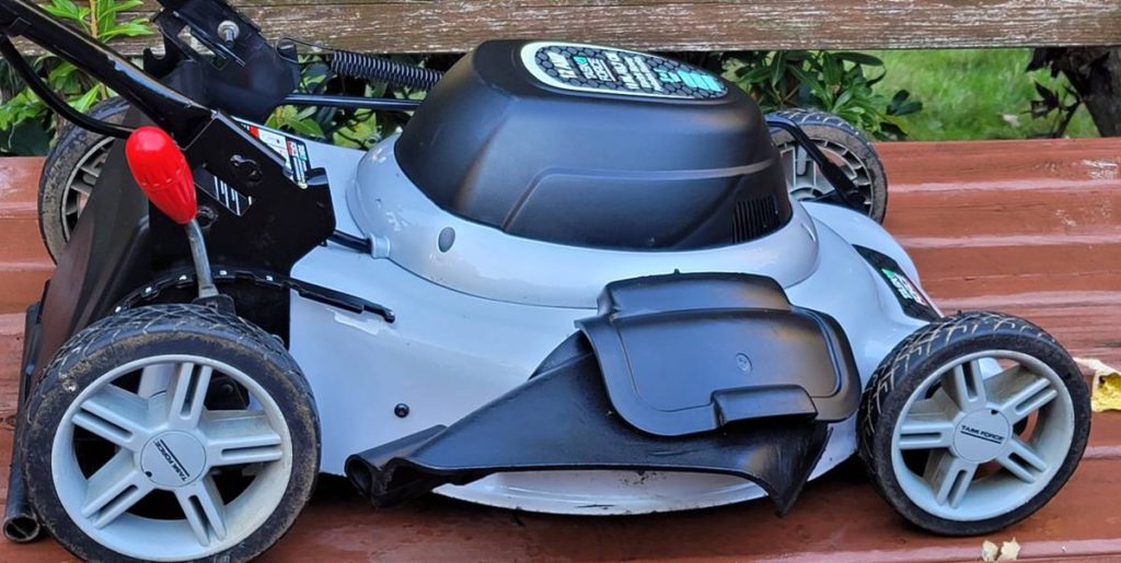 TASK FORCE 18-inch Corded 2-in-1 Electric Mower for Sale - RonMowers