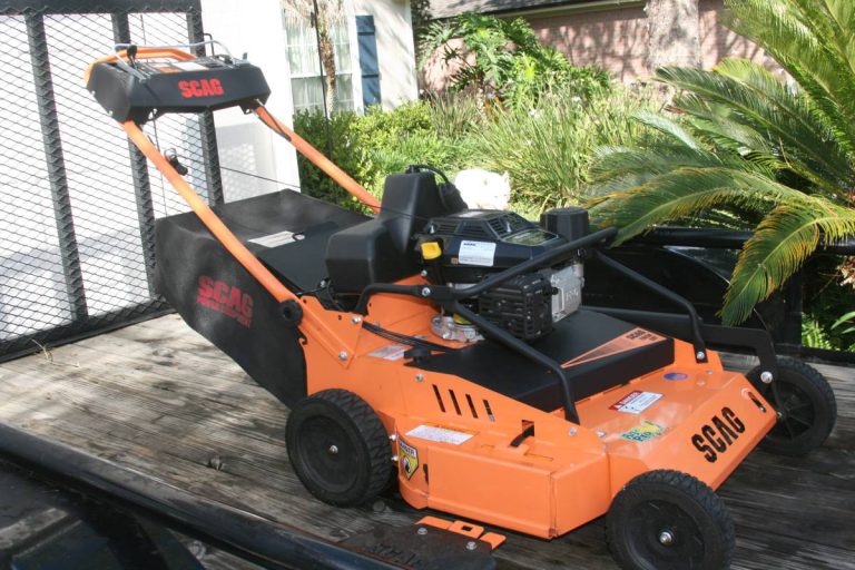 Scag SFC30-7CV 30" Military-Grade Walk Behind Mower for Sale - RonMowers