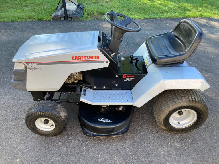Craftsman LT4000 12.5HP 38” 5 Speed Riding Mower for Sale - RonMowers