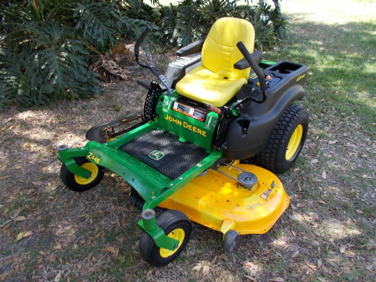Used John Deere Z445 54in Commercial zero turn mower - Ronmowers