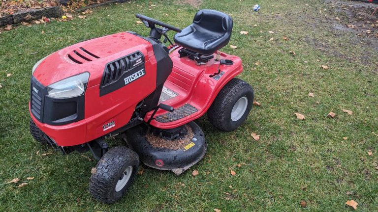 Used Huskee LT4200 Riding lawn mower 17.5HP 7 Speed - RonMowers