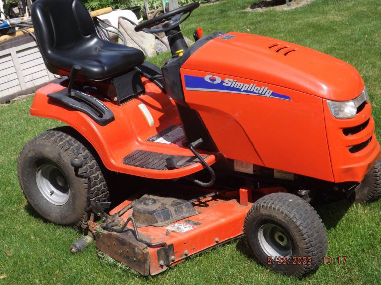 Used Simplicity Regent 50inch Riding Mower for Sale - RonMowers